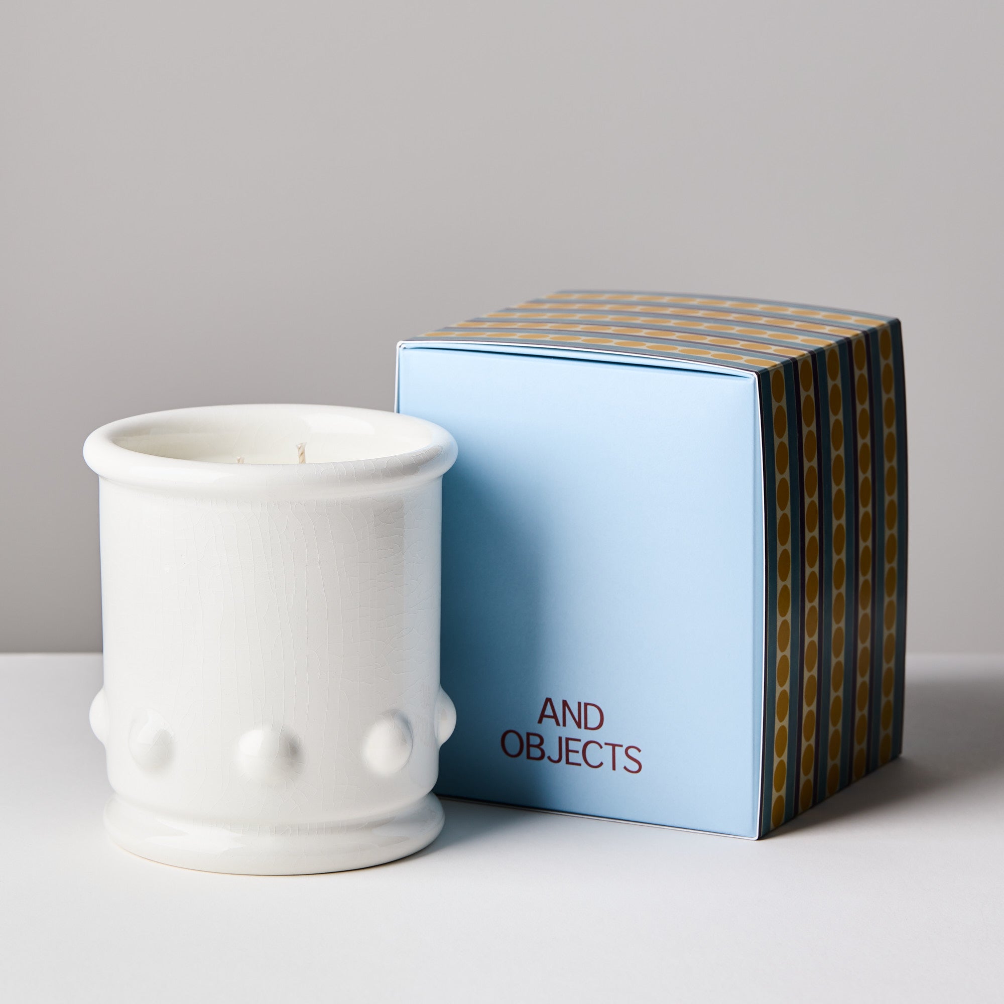 Mineralis Ceramic Scented Candle – And Objects