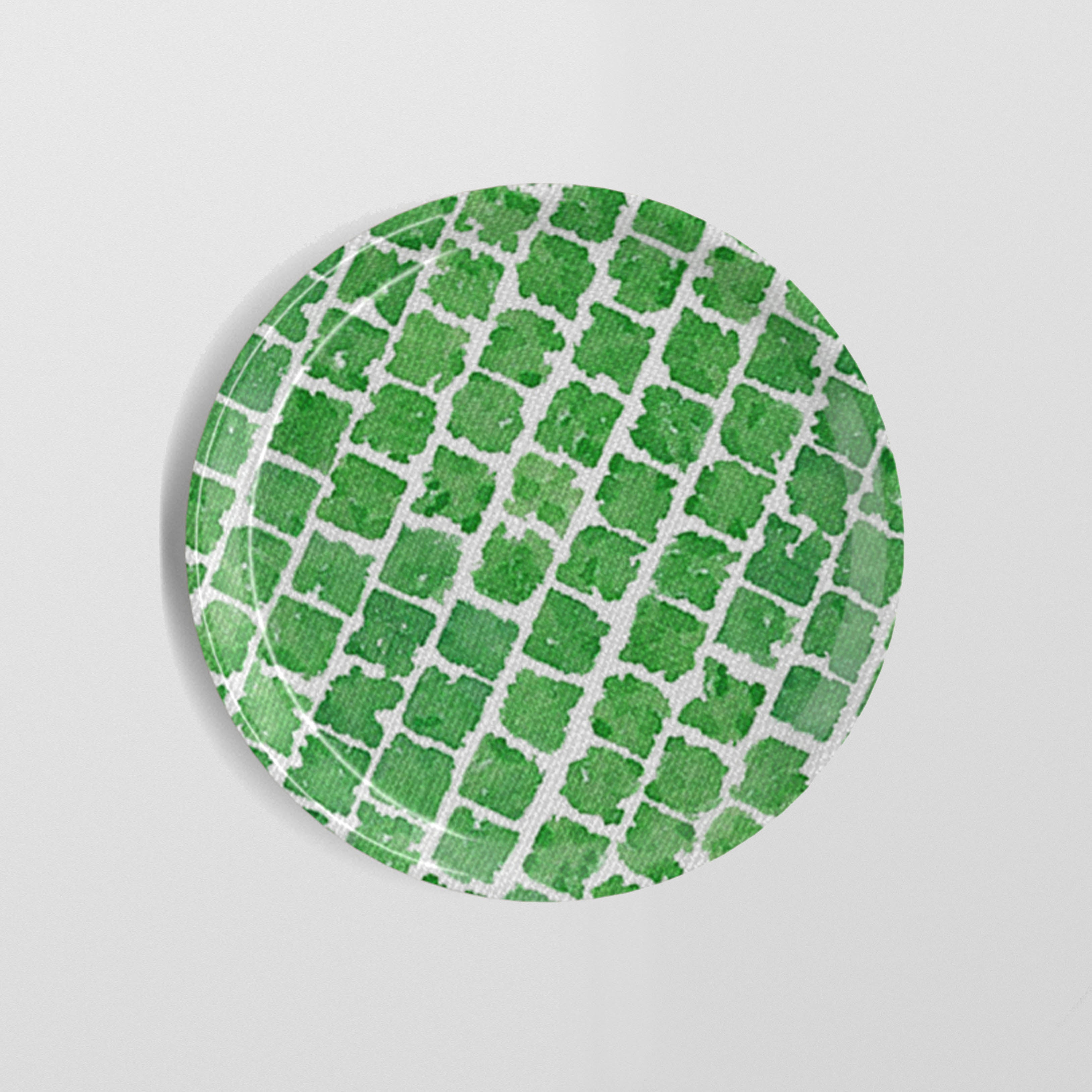 Coaster - Green Cobble set of six – And Objects