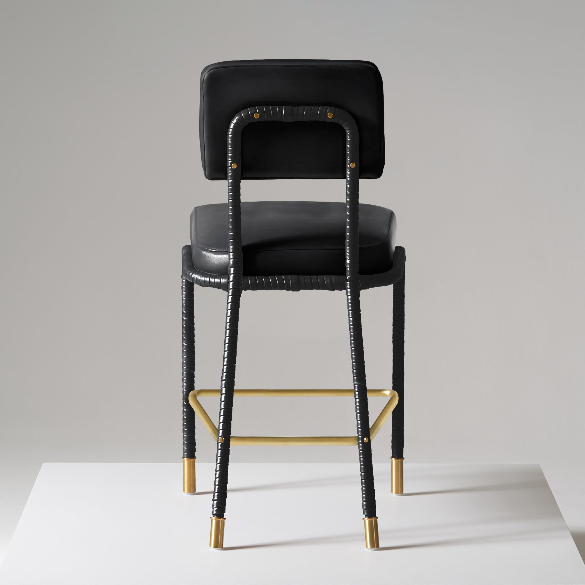Easton Side Stool - Black – And Objects