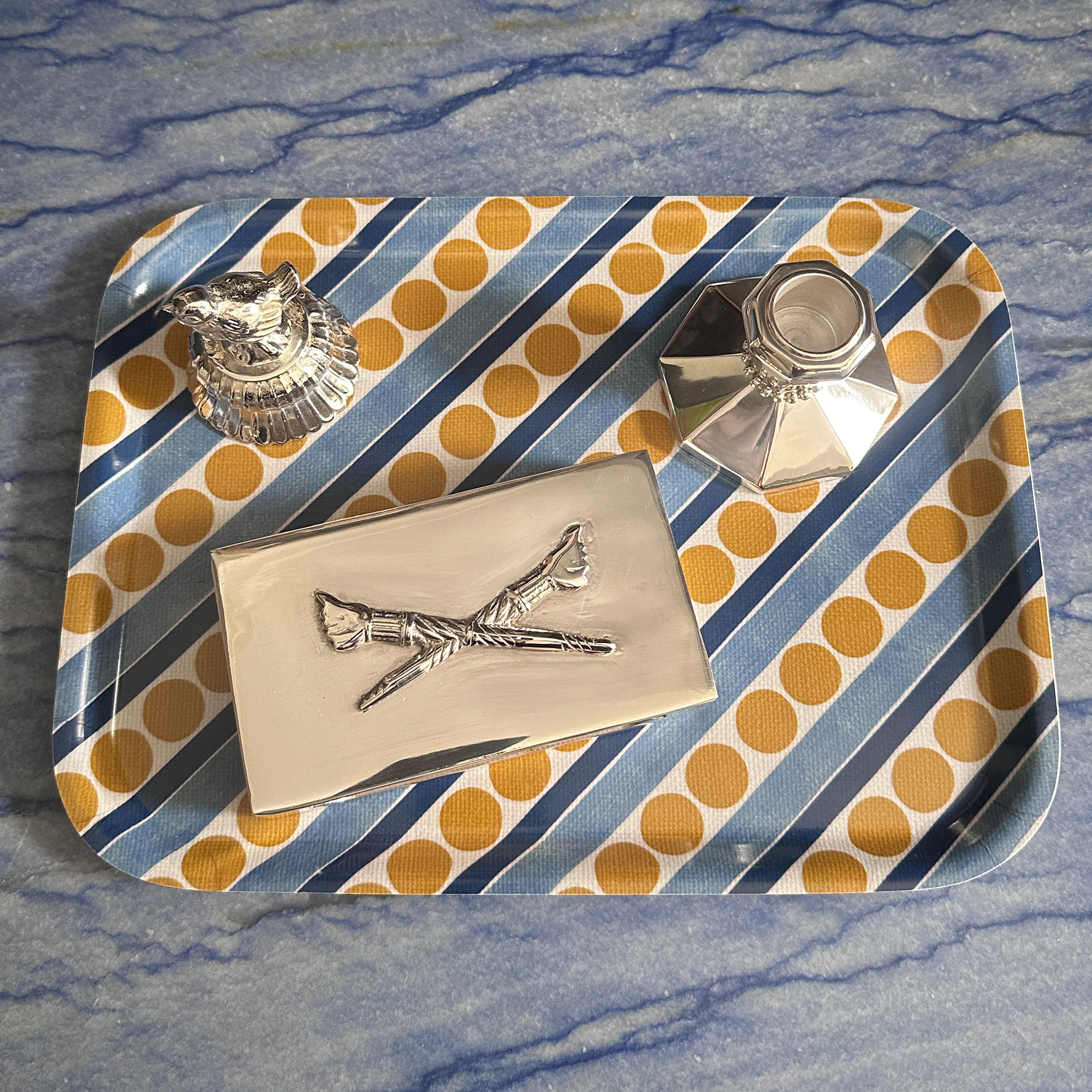 Silver Candle Set Gift | Sophisticated Light and Form – And Objects