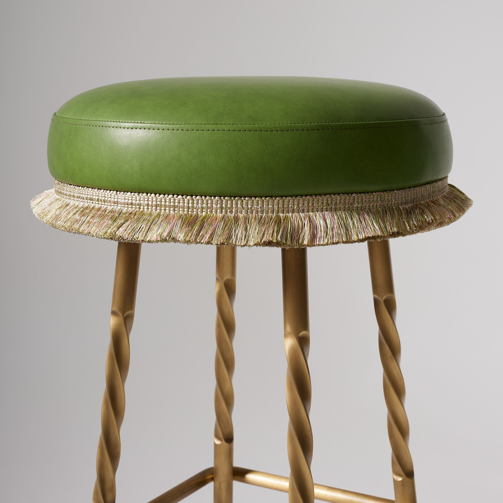 Stratton Counter Stool - Spruce Green – And Objects