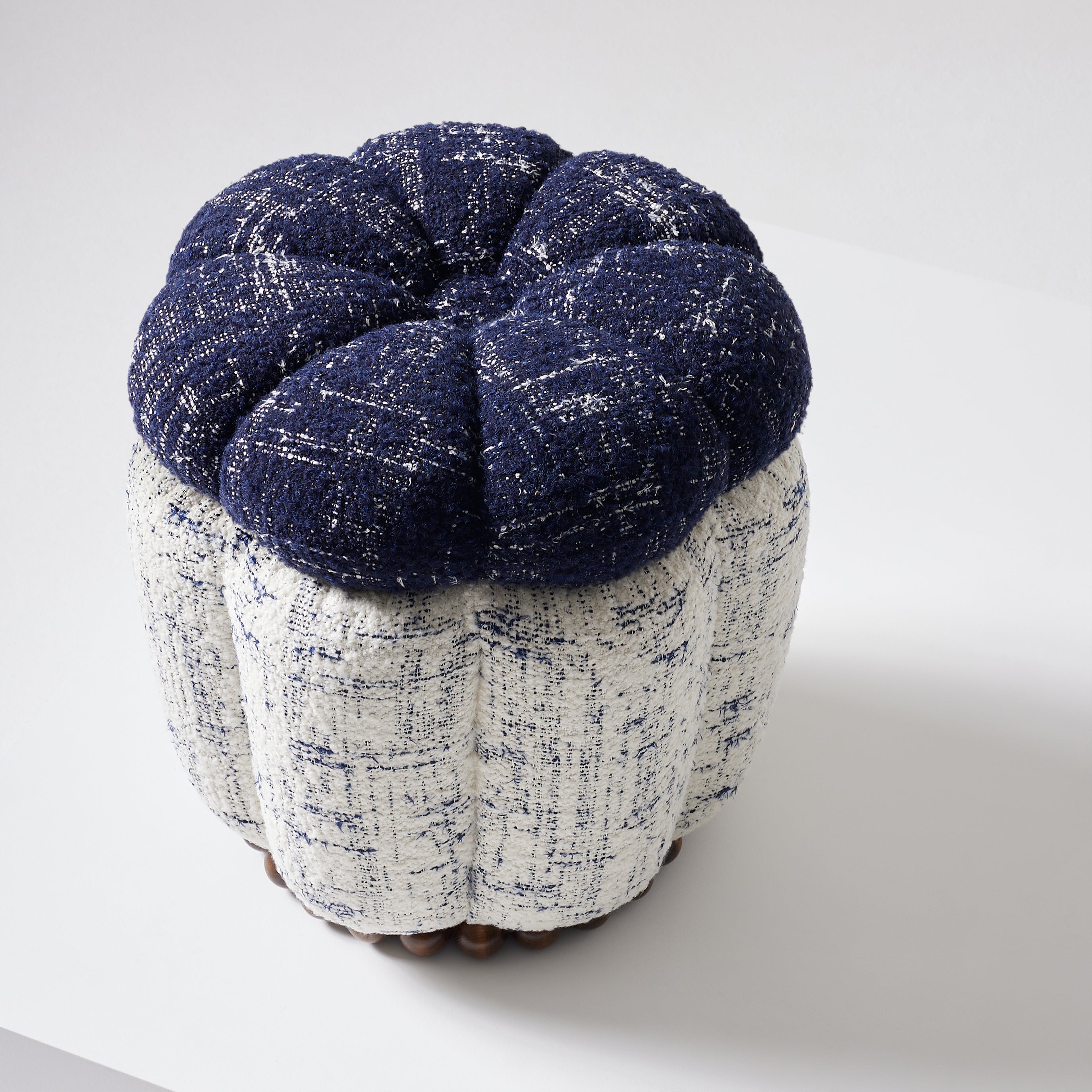 Leckford Stool - Indigo – And Objects